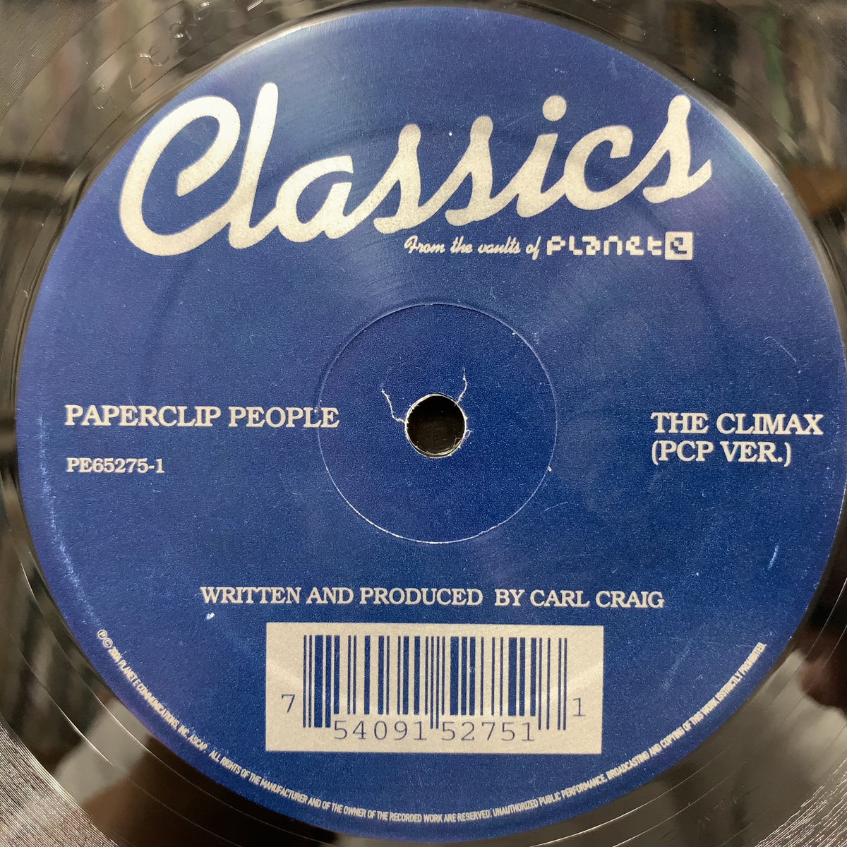 PAPERCLIP PEOPLE / THROW / THE CLIMAX – TICRO MARKET