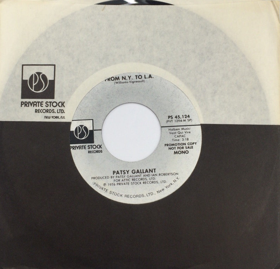 PATSY GALLANT / From New York To L.A. – TICRO MARKET