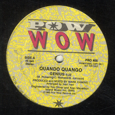 QUANDO QUANGO / GENIUS – TICRO MARKET