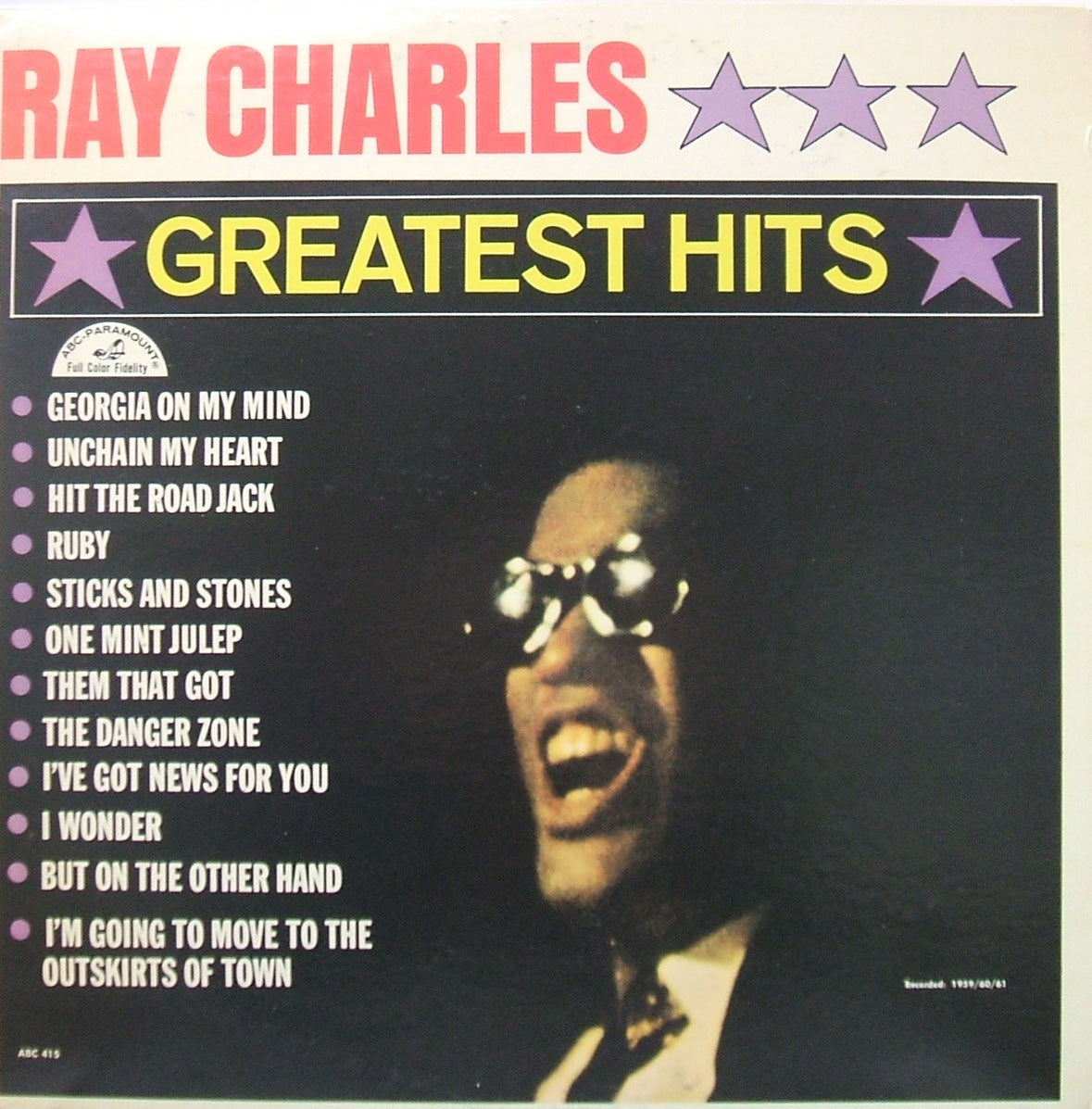 RAY CHARLES / GREATEST HITS (inc.HIT THE ROAD JACK) – TICRO MARKET