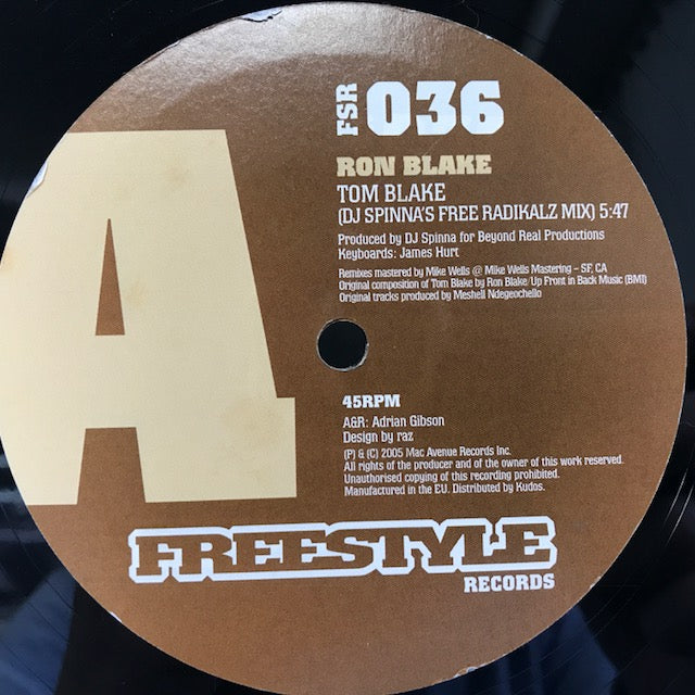 RON BLAKE / TOM BLAKE (REMIXES) – TICRO MARKET