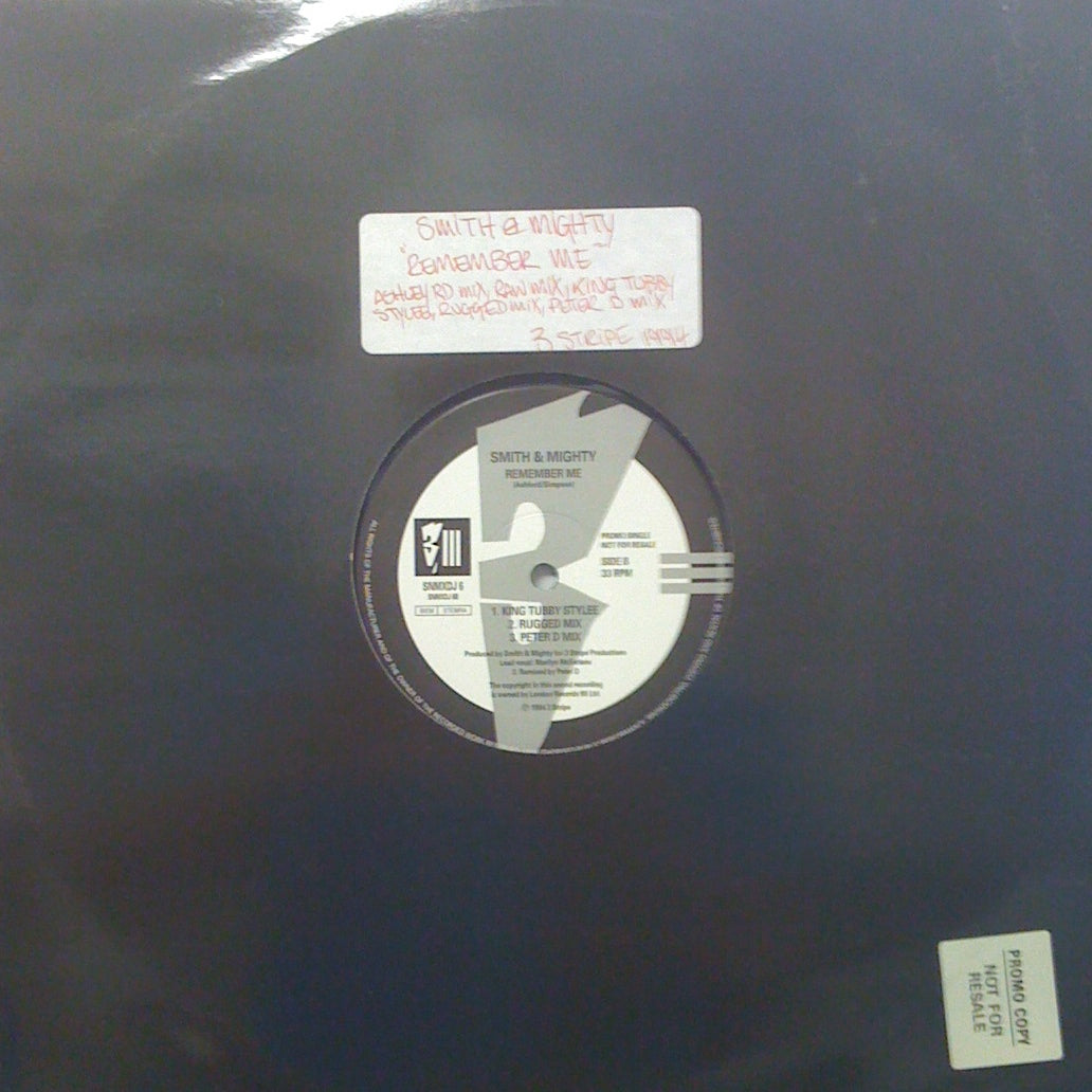 SMITH & MIGHTY / REMEMBER ME – TICRO MARKET