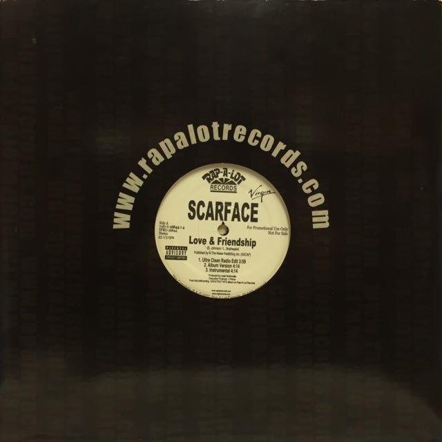 SCARFACE / LOVE & FRIENDSHIP(SPRO 16844,12inch ) – TICRO MARKET