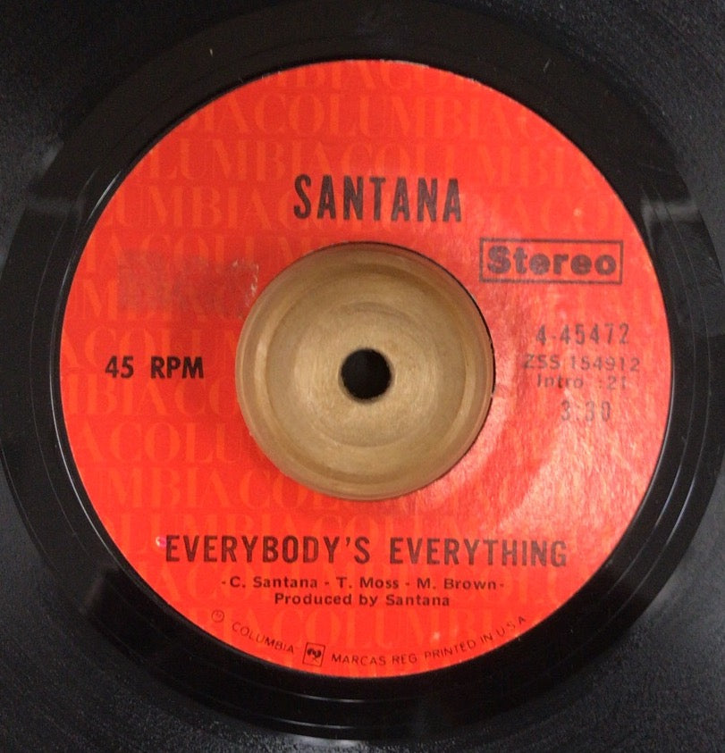 SANTANA / Everybody's Everything / Guajira – TICRO MARKET