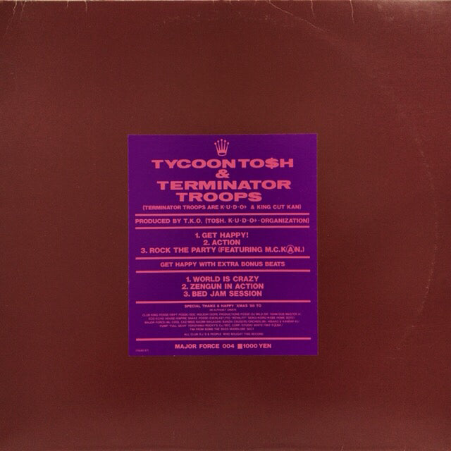 TYCOON TOSH & TERMINATOR TROOPS / GET HAPPY – TICRO MARKET