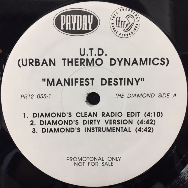 URBAN THERMO DYNAMICS / MANIFEST DESTINY – TICRO MARKET