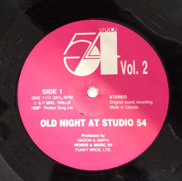 V.A. / Old Night At Studio 54 Vol. 2 – TICRO MARKET