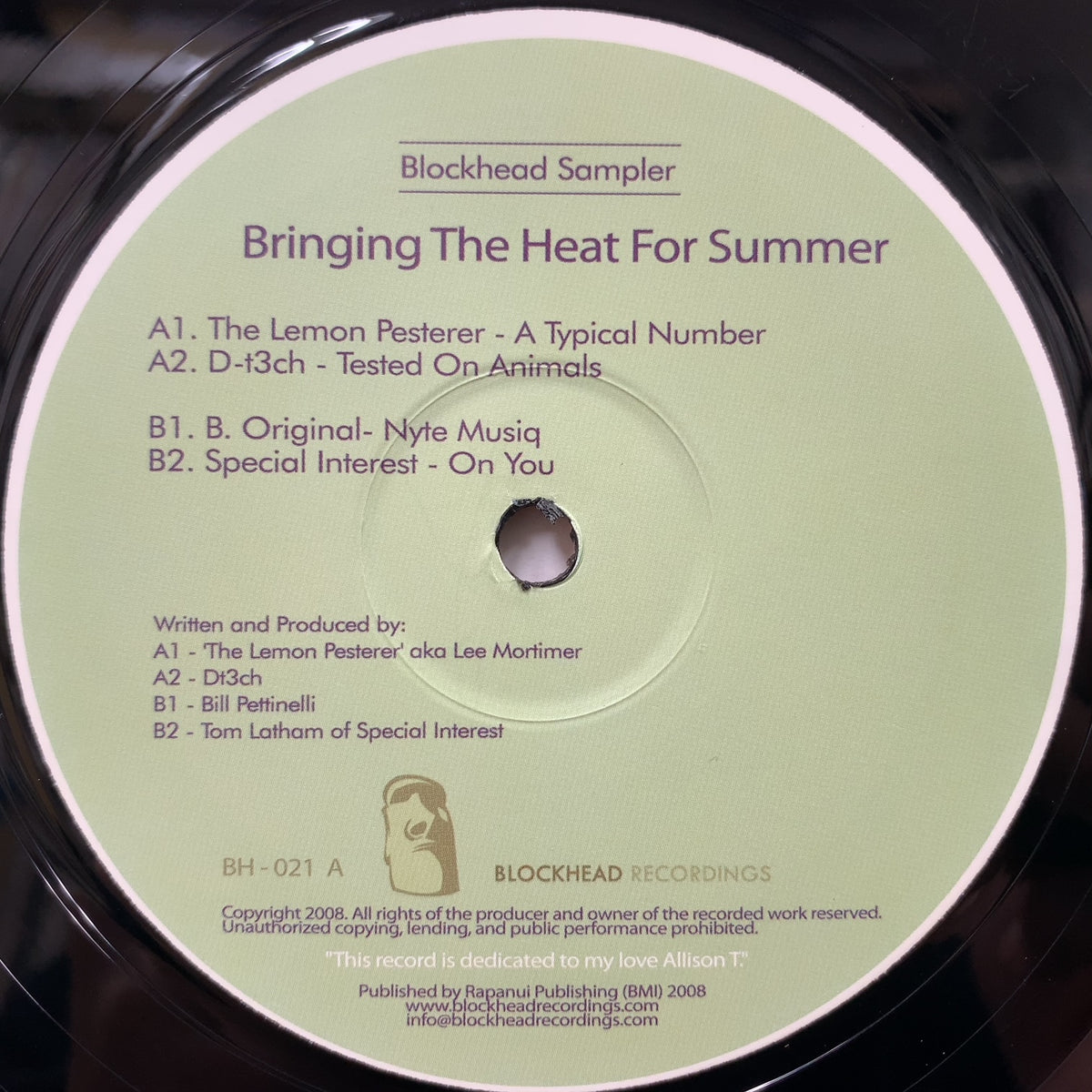 V.A. (LEMON PESTERER, D-T3CH) / Bringing The Heat For Summer – TICRO MARKET