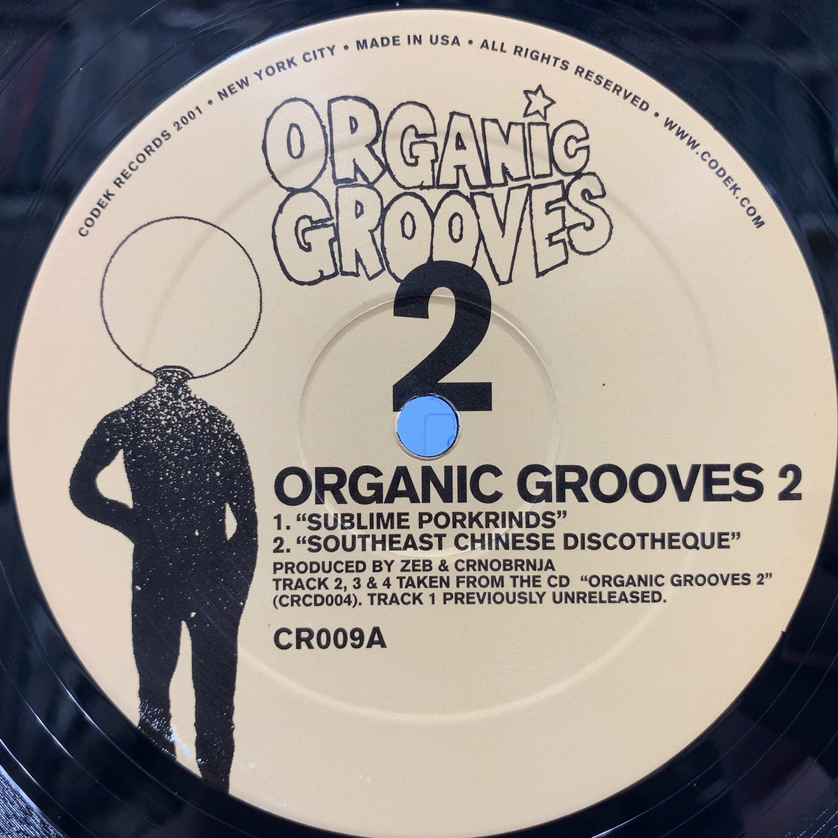ORGANIC GROOVES / Organic Grooves 2 (CR009, 12inch) – TICRO MARKET