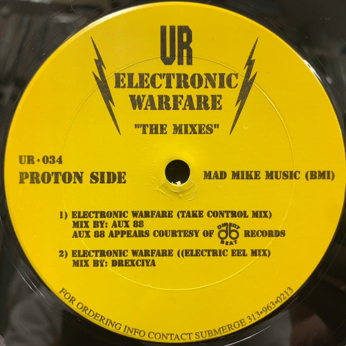 UR / Electronic Warfare (The Mixes) Underground Resistance, UR • 034 ...