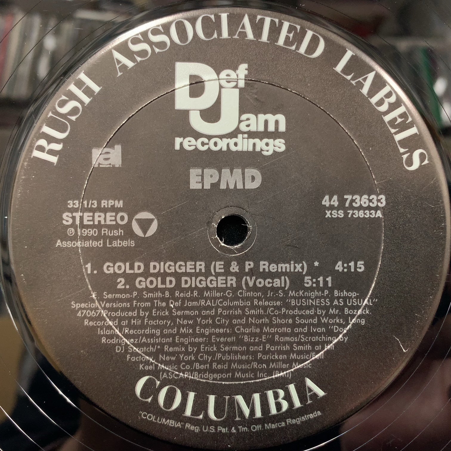 EPMD / Gold Digger (44-73633, 12inch) – TICRO MARKET